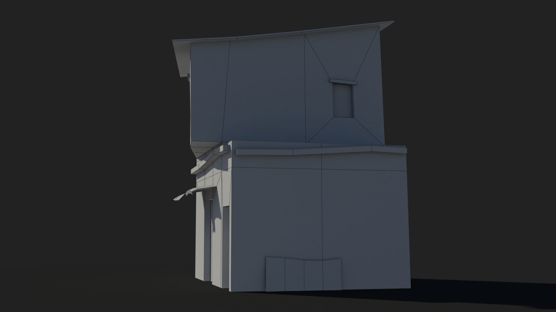 3D model Slum x27 VR / AR / low-poly | CGTrader