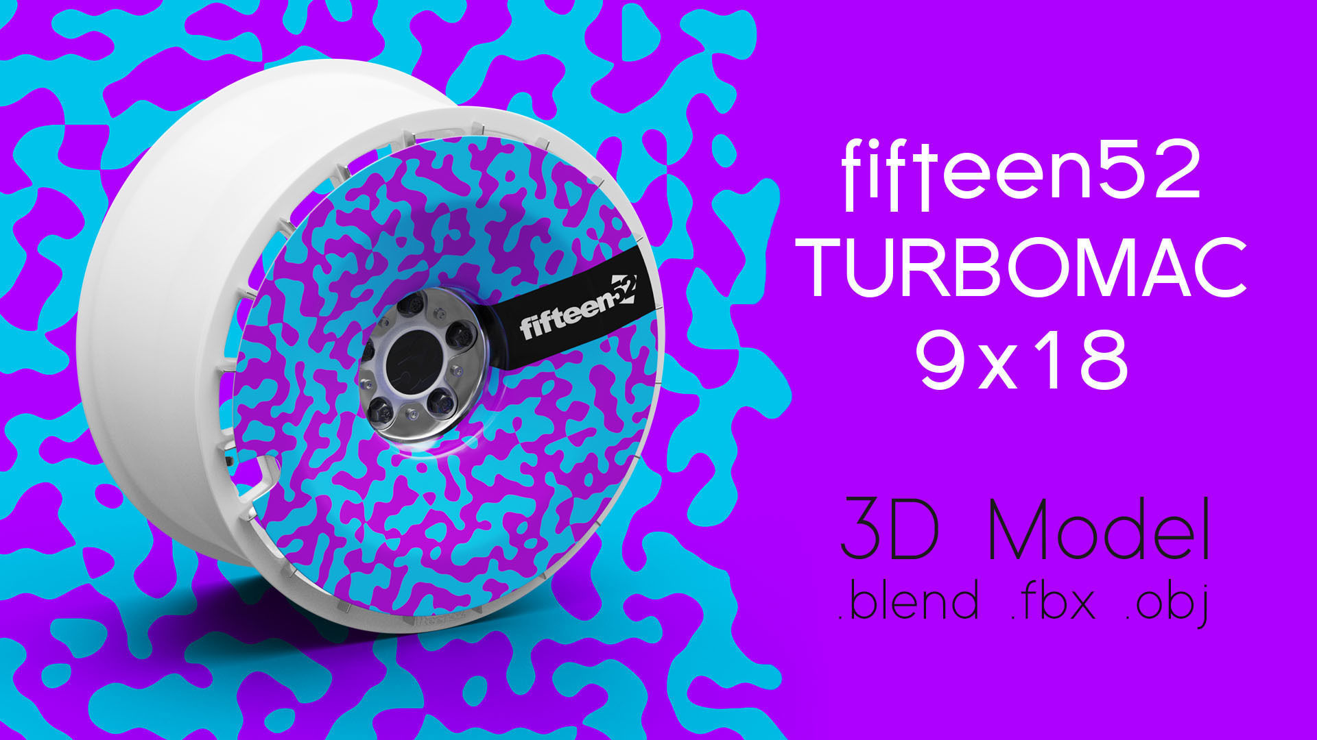 fifteen52 Turbomac Turbofan Rim 3D Model 3D model | CGTrader