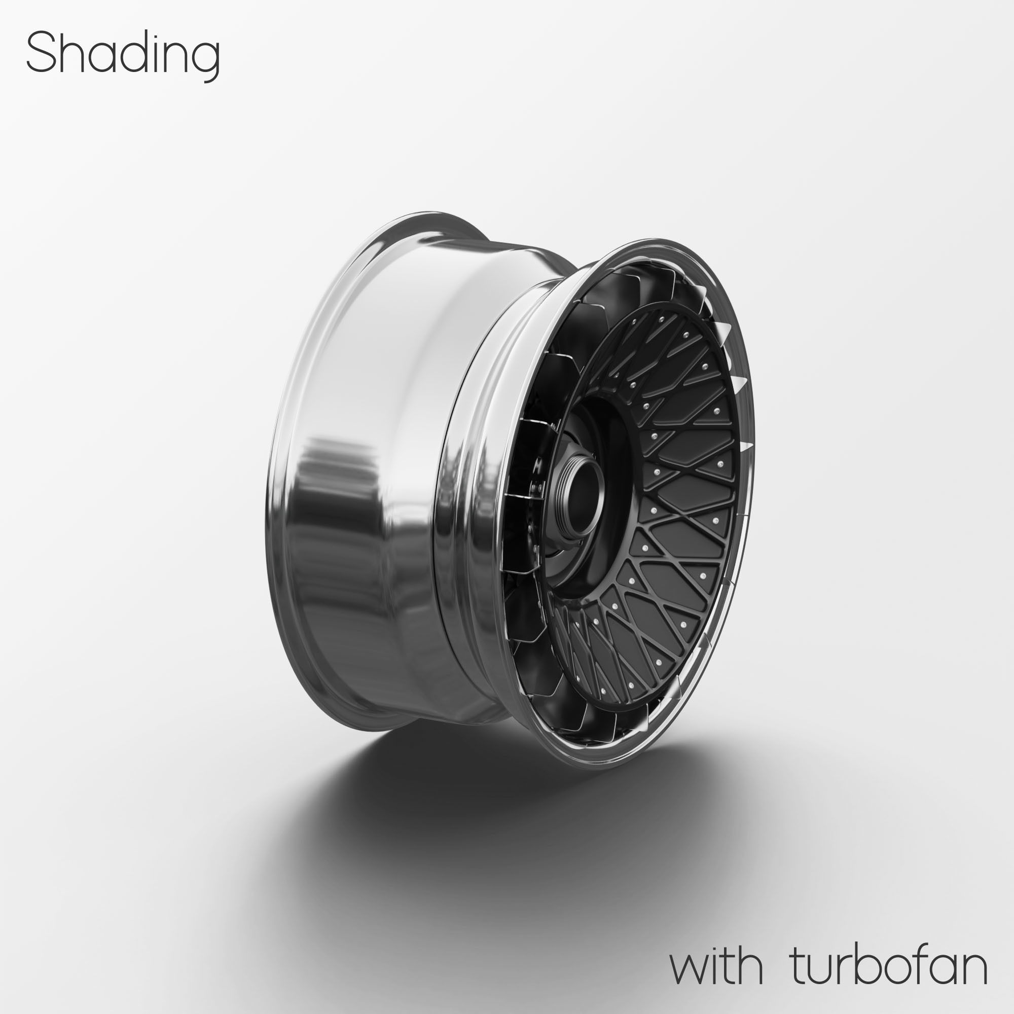 BBS E57 Turbofan 17in Wheel Porsche 935 3D Model 3D model | CGTrader