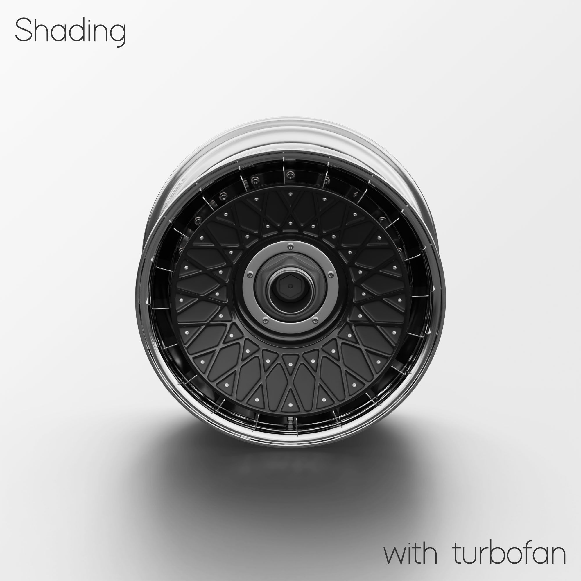 BBS E57 Turbofan 17in Wheel Porsche 935 3D Model 3D model | CGTrader