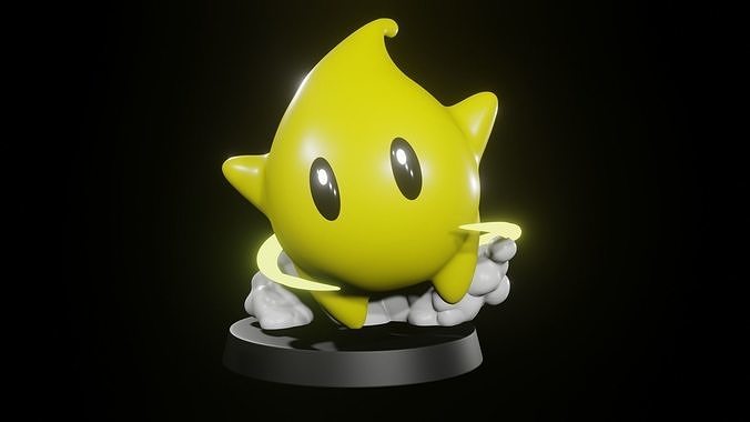SUPER MARIO - LUMA 3D model 3D printable | CGTrader