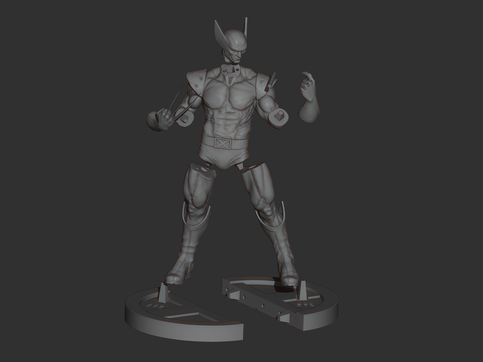 Fan Art of Wolverine 3D model 3D printable | CGTrader