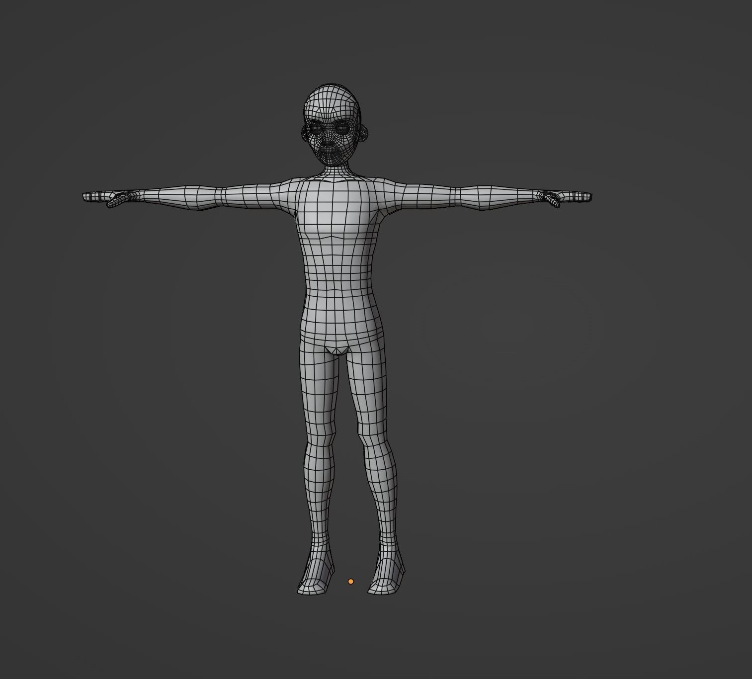 Stylized Human Base Model 3D model | CGTrader