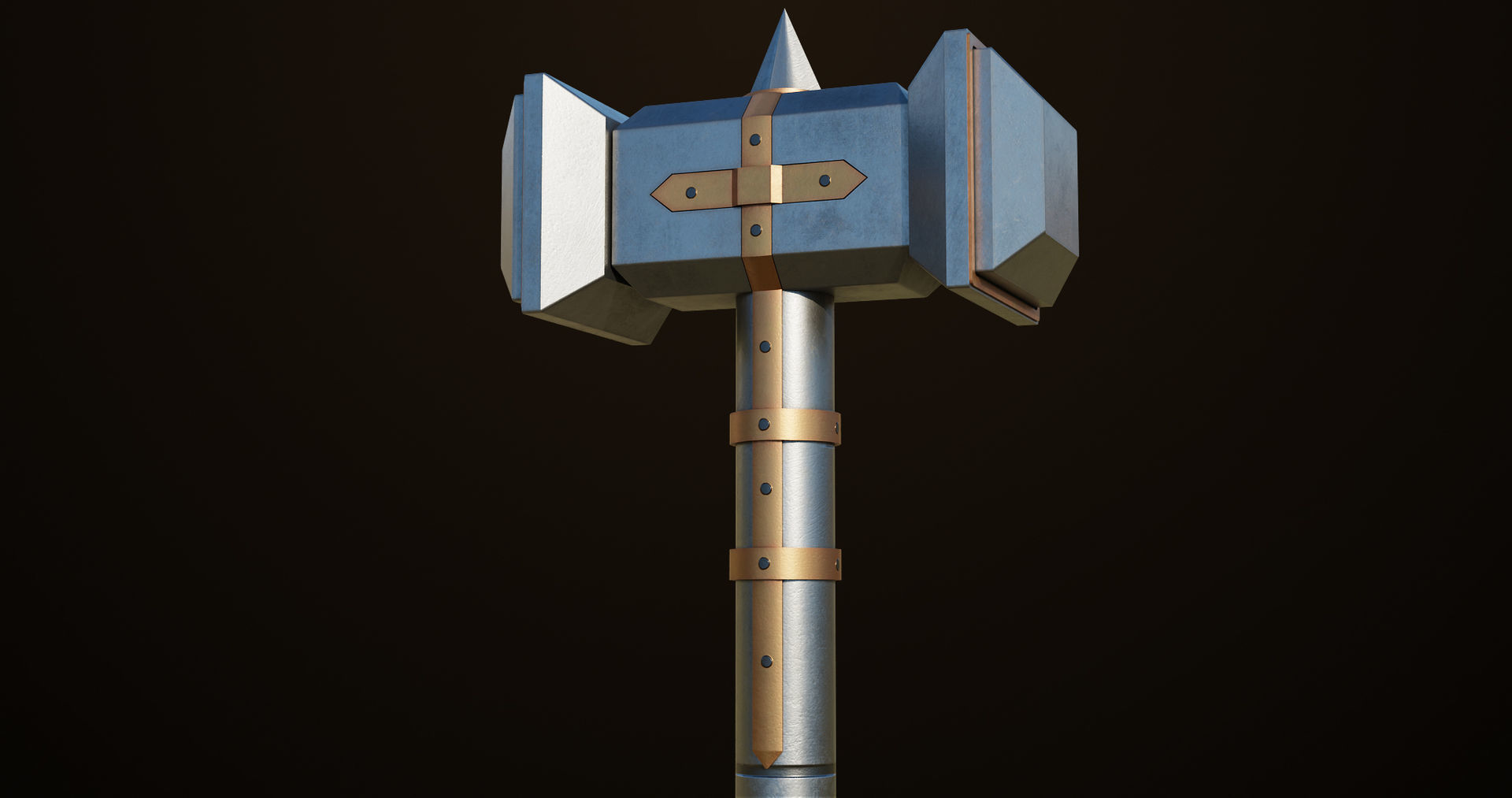 3D model Battle Hammer 11 All PBR Unity UE Textures Included VR / AR / low-poly | CGTrader