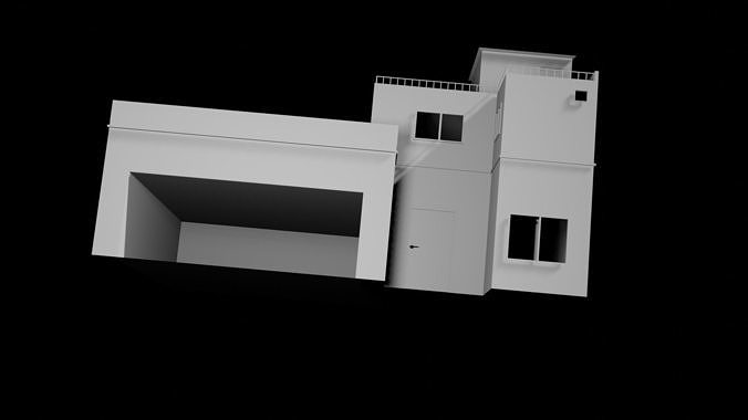 pubg house free VR / AR / low-poly 3D model | CGTrader