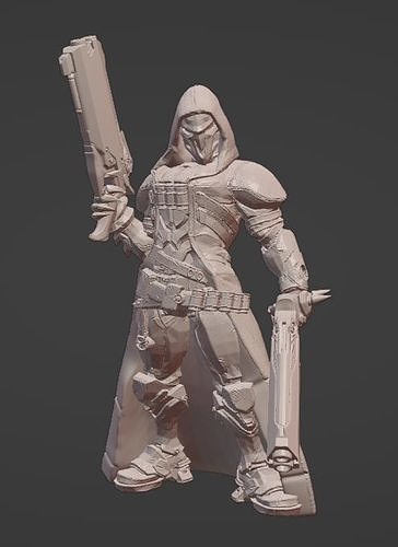 Reaper 3D model 3D printable | CGTrader
