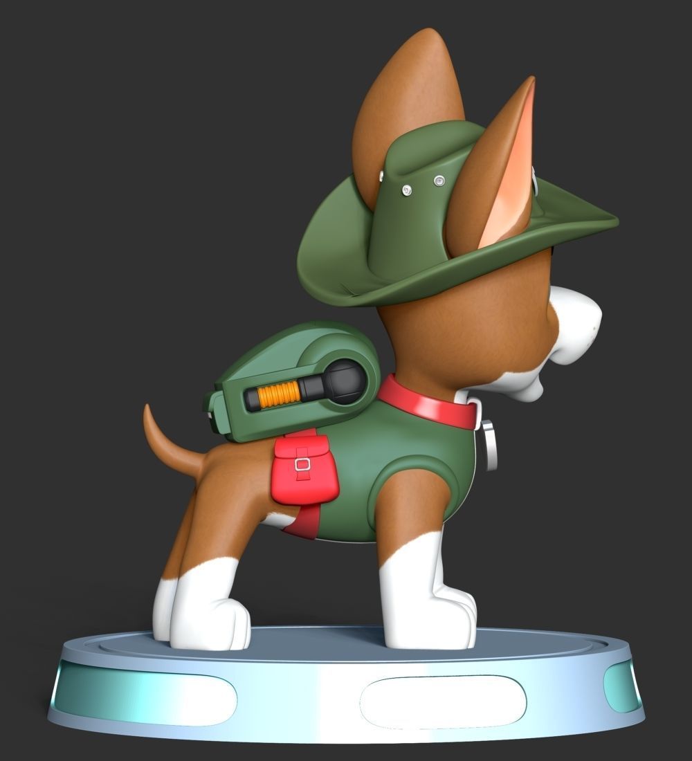 Tracker PAW Patrol 3D model 3D printable | CGTrader