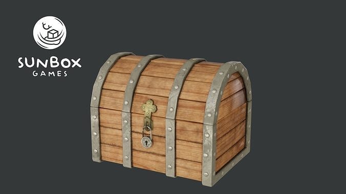 3D model Renaissance Chest VR / AR / low-poly | CGTrader