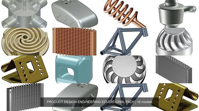 PRODUCT DESIGN ENGINEERING EDUCATIONAL PACK 3D Model Collection | CGTrader