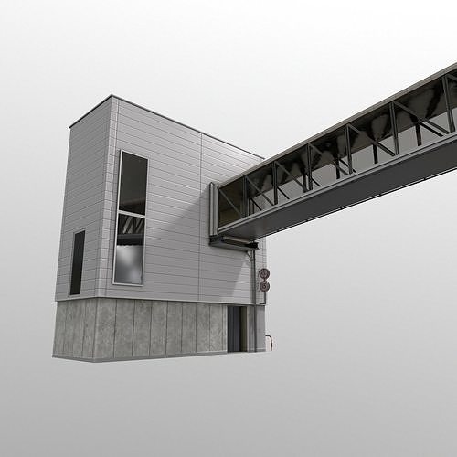 3D model Airport Jet Bridge VR / AR / low-poly | CGTrader