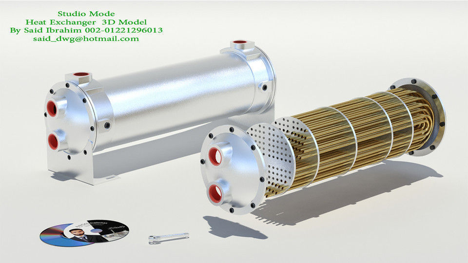 Heat Exchanger free 3D model | CGTrader