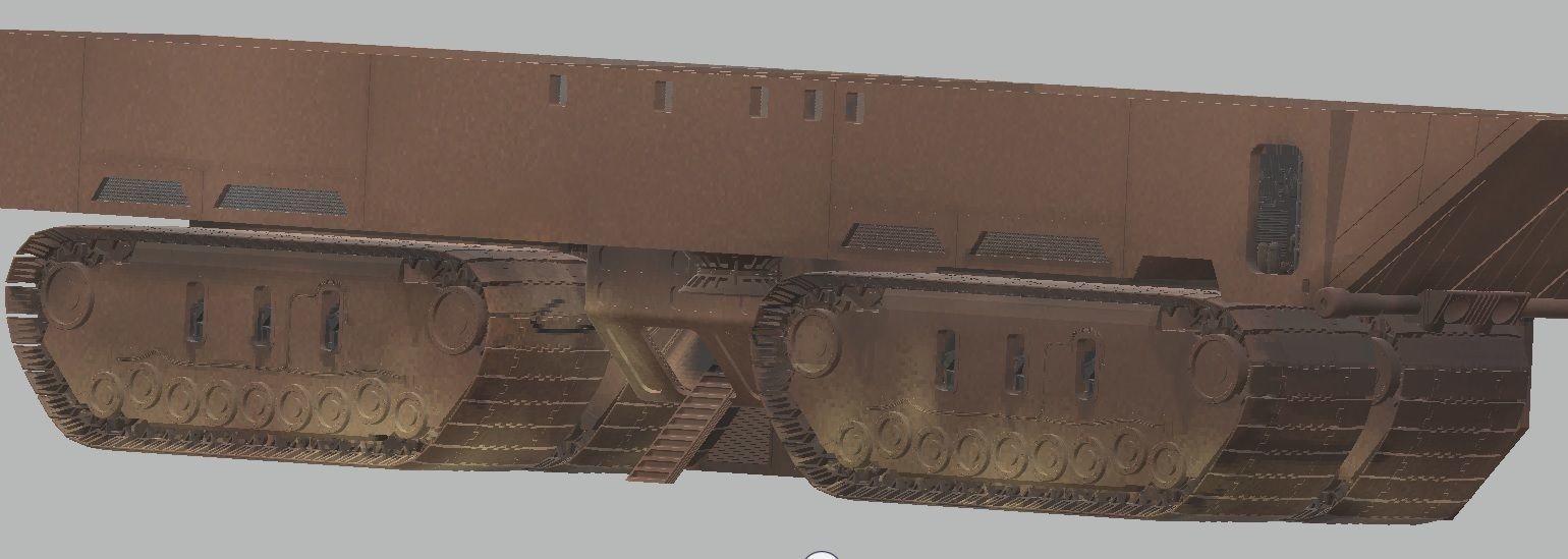 Starwars diorama Jawa Sandcrawler STL 3D model 3D printable | CGTrader