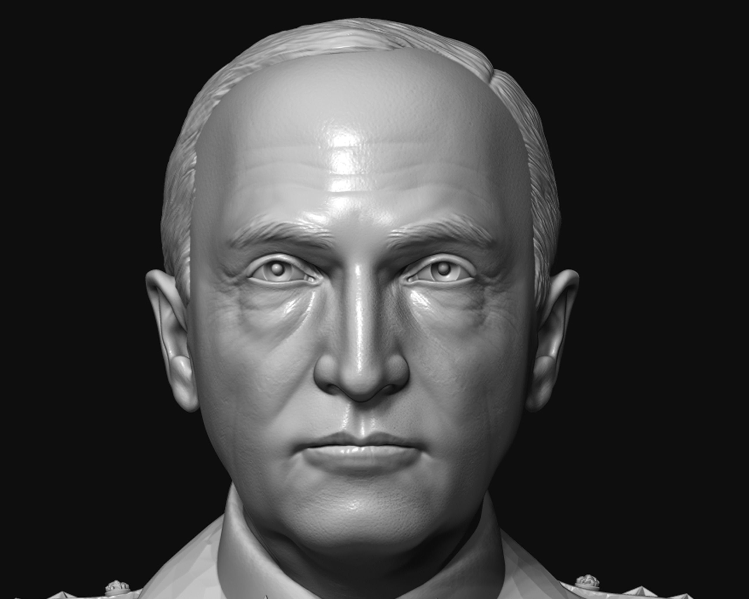 General George S Patton 3D model 3D printable | CGTrader