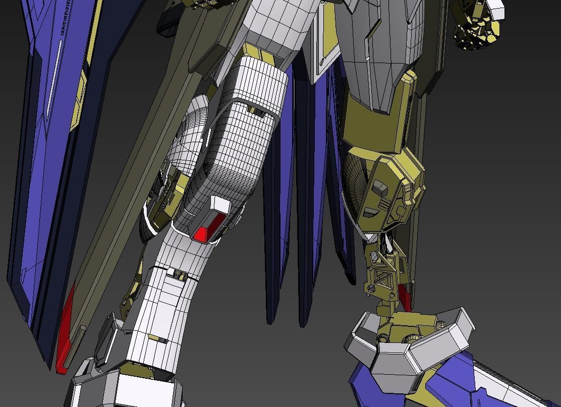 STRIKE FREEDOM GUNDAM 3D model | CGTrader