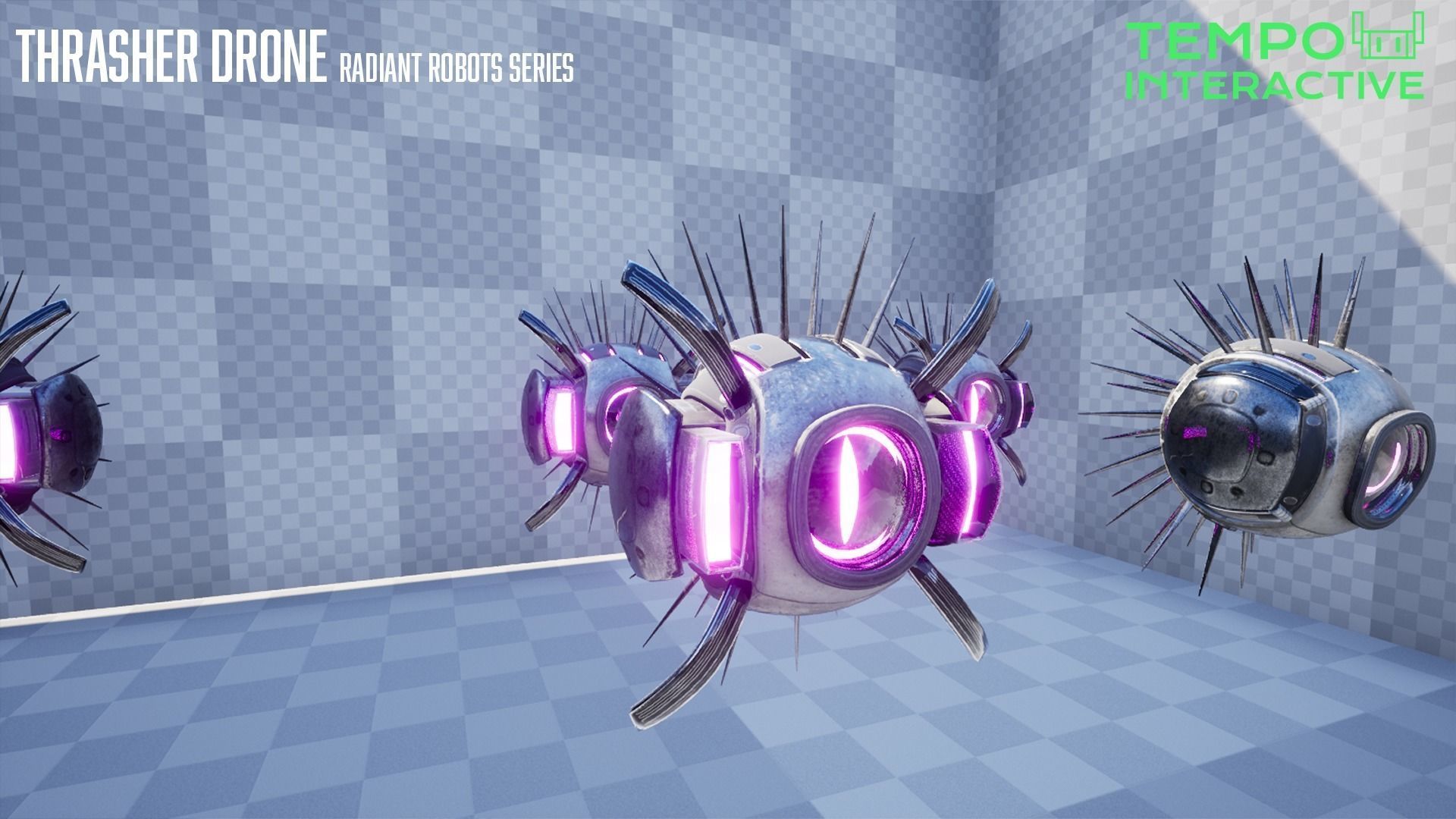 3D model Thrasher - Radiant Robots Series VR / AR / low-poly | CGTrader