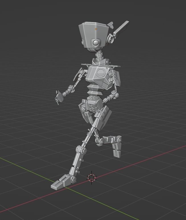 robot lego star wars 3D model | CGTrader