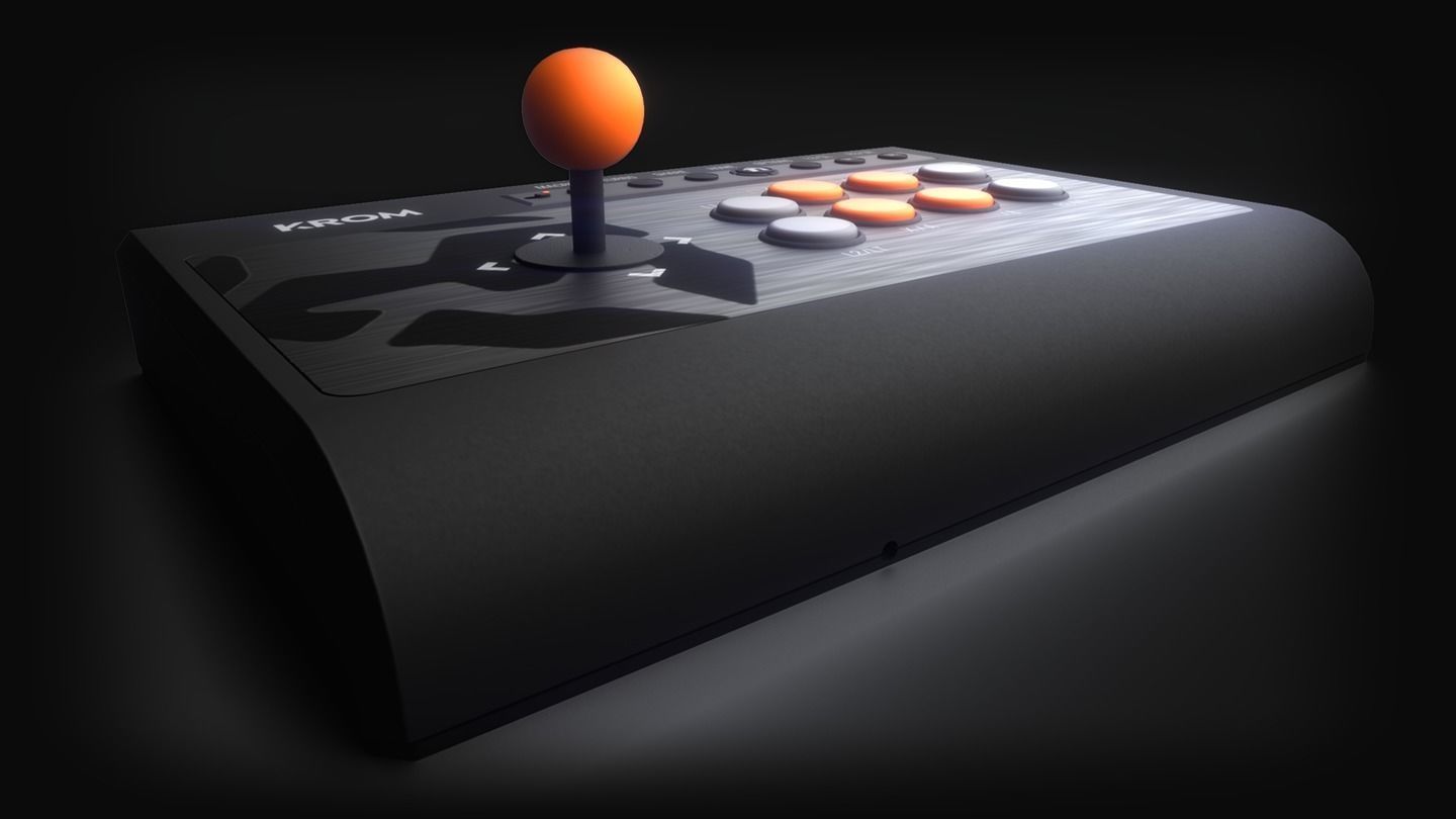 Arcade fight stick krom 3D model | CGTrader