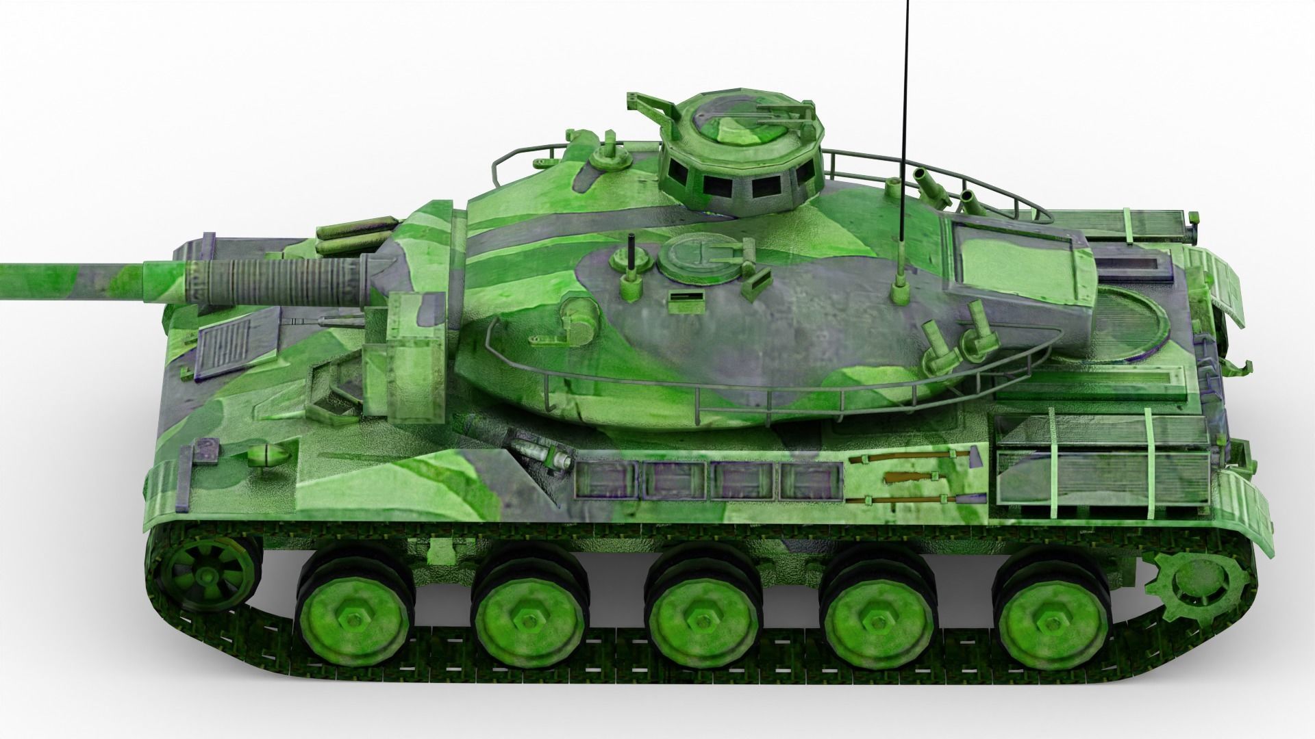 3D model AMX-30 Tank VR / AR / low-poly | CGTrader