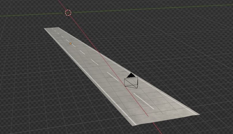 Town City Street Simple Road free VR / AR / low-poly 3D model | CGTrader