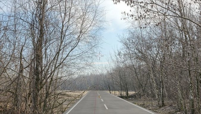 Town City Street Simple Road free VR / AR / low-poly 3D model | CGTrader