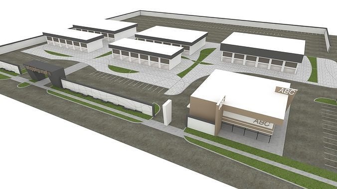 Shopping Mall 3D model | CGTrader