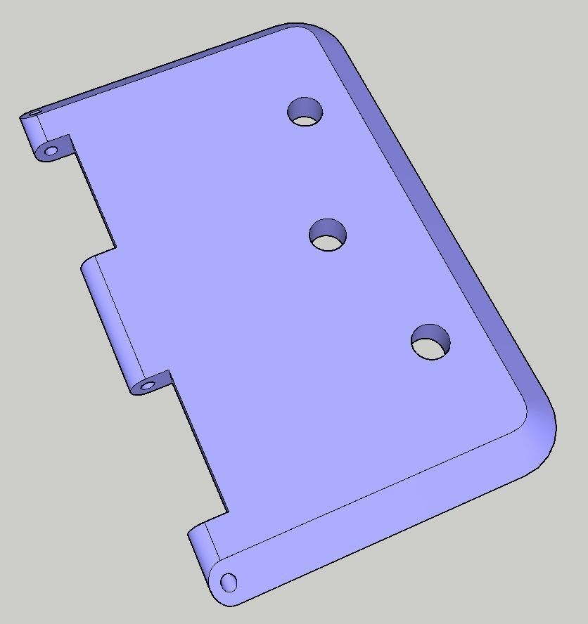Aerodynamic Hinge 3D model 3D printable | CGTrader