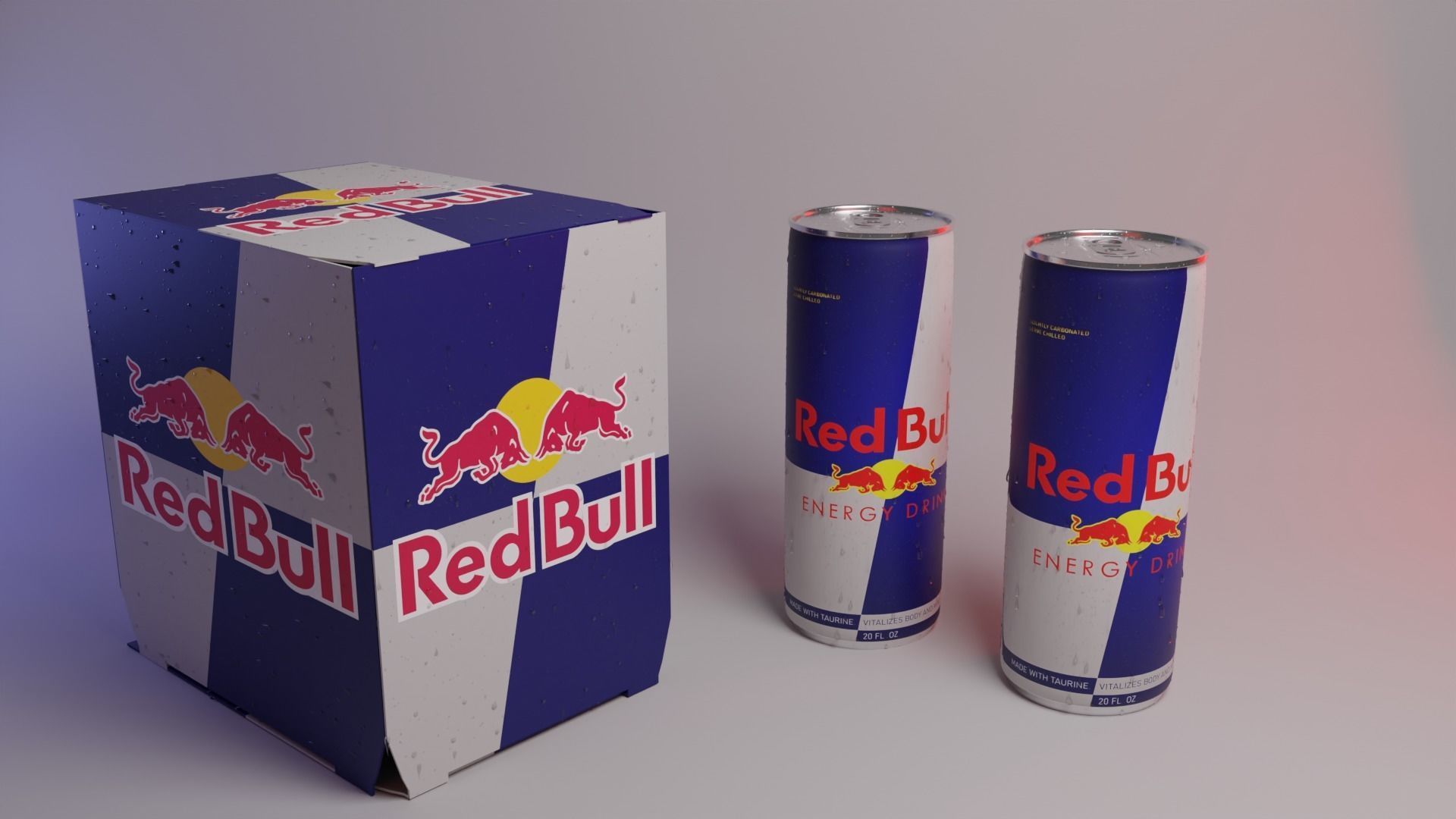 RED BULL 3D model | CGTrader