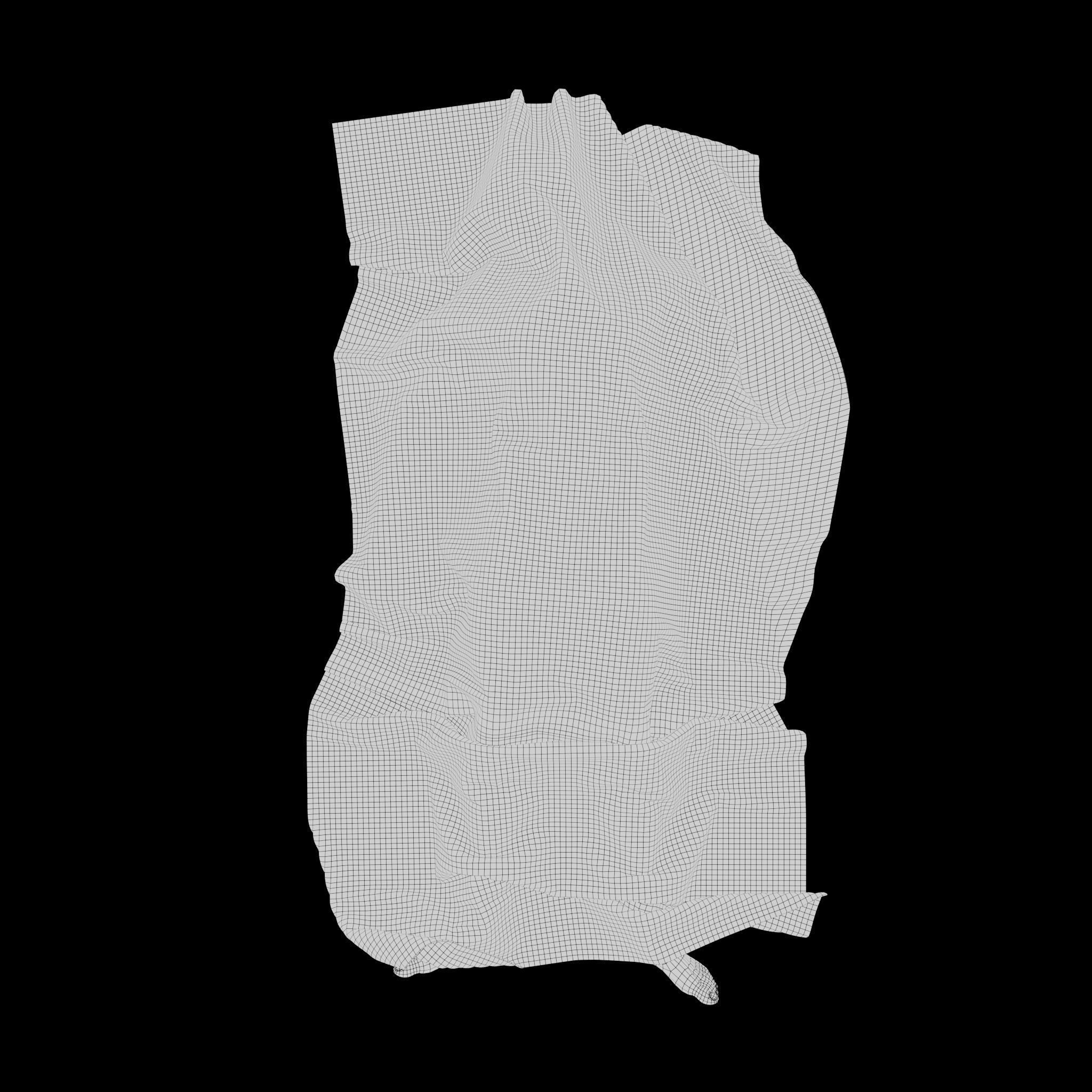 Apocalyptic Dead Bodies Under Sheets 3D model | CGTrader