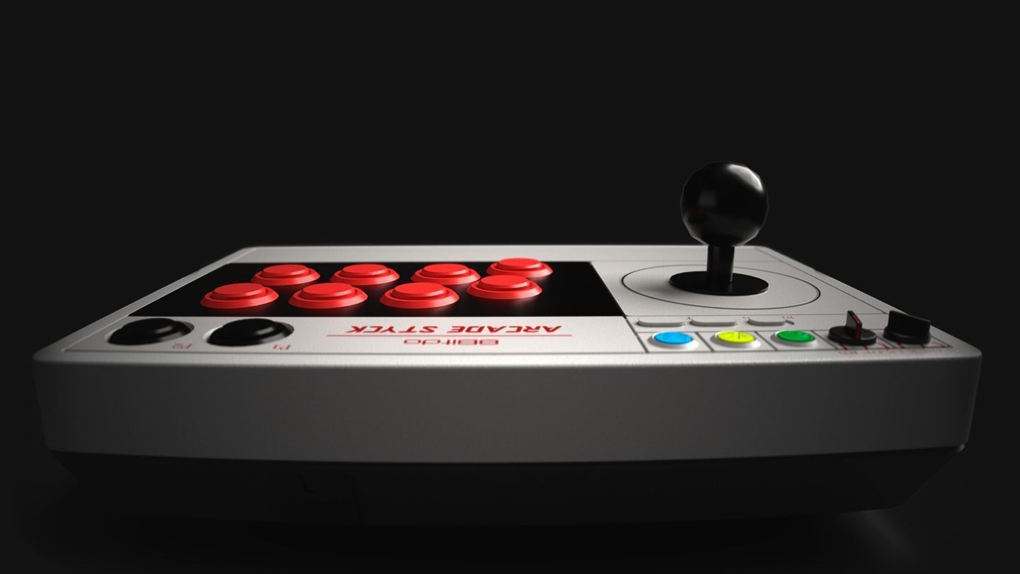 Arcade Fight Stick 8Bitdo 3D model | CGTrader