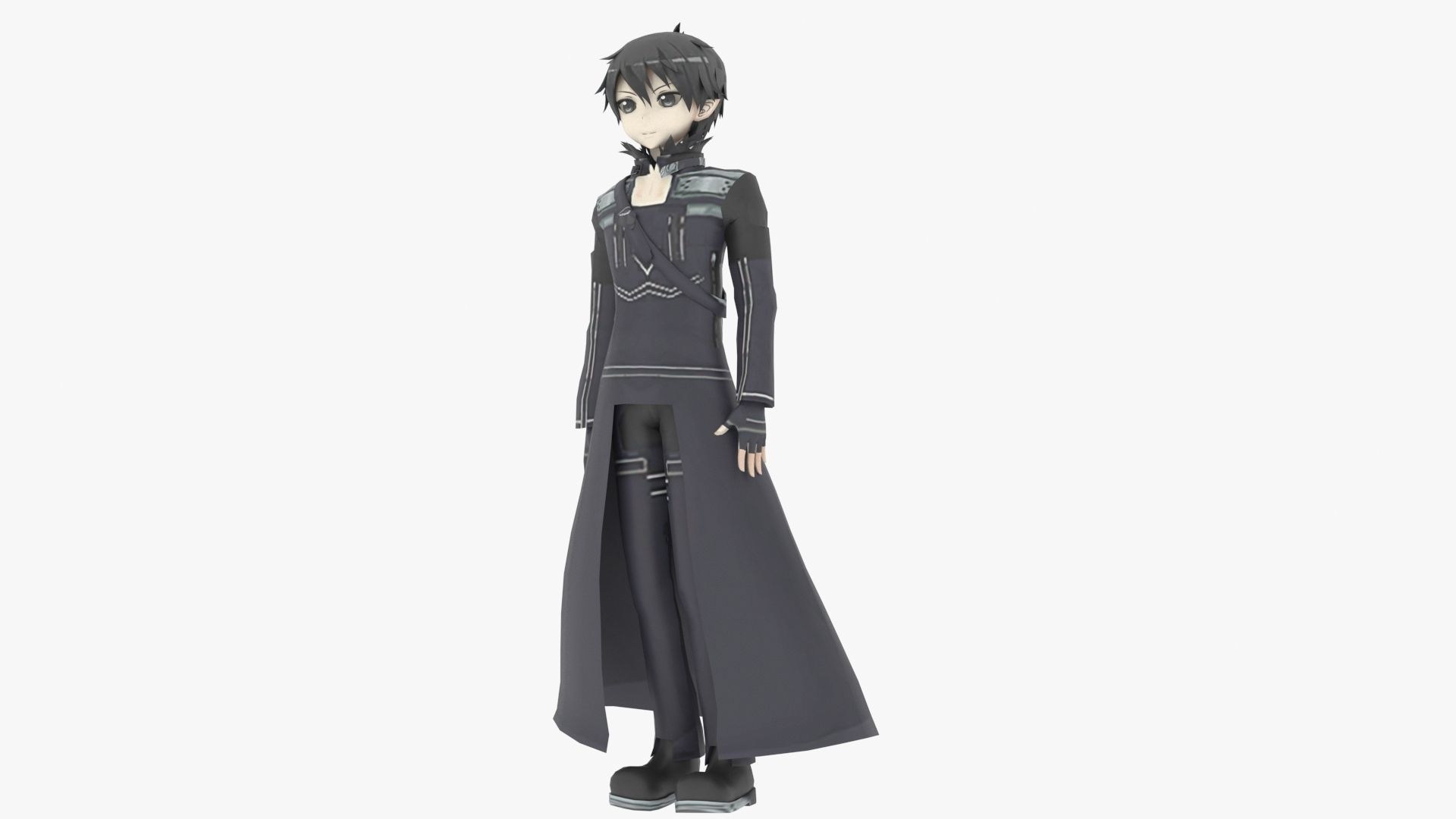 Kirito - Sword Art Online free 3D model | CGTrader