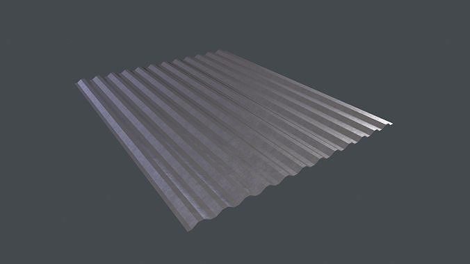 3D model Roofing Sheet 3D Model VR / AR / low-poly | CGTrader