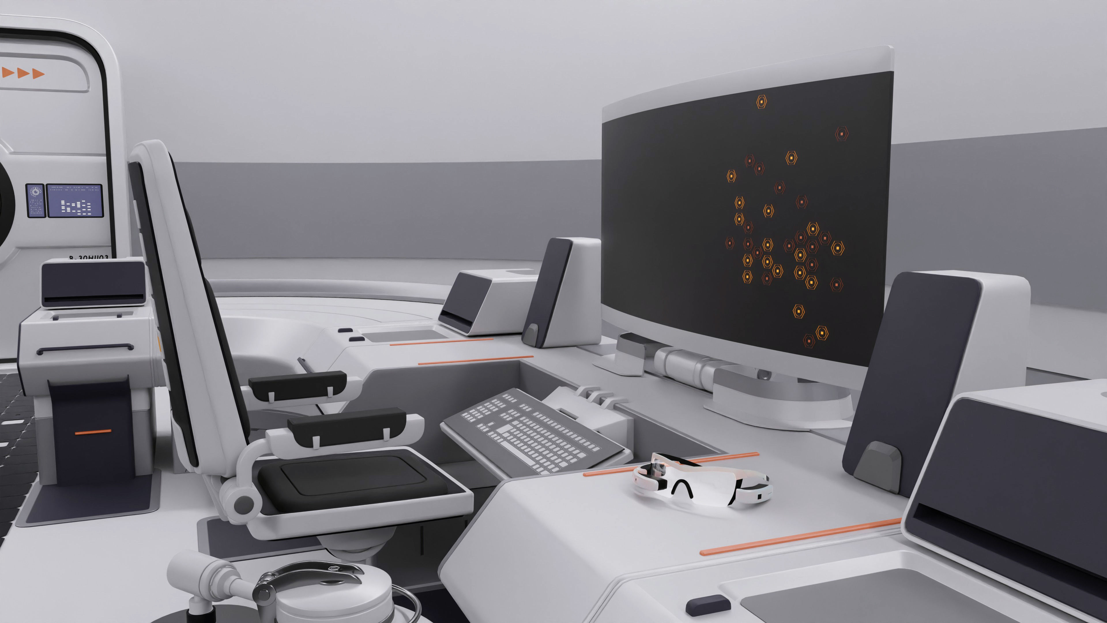 Laboratory office 3D model | CGTrader