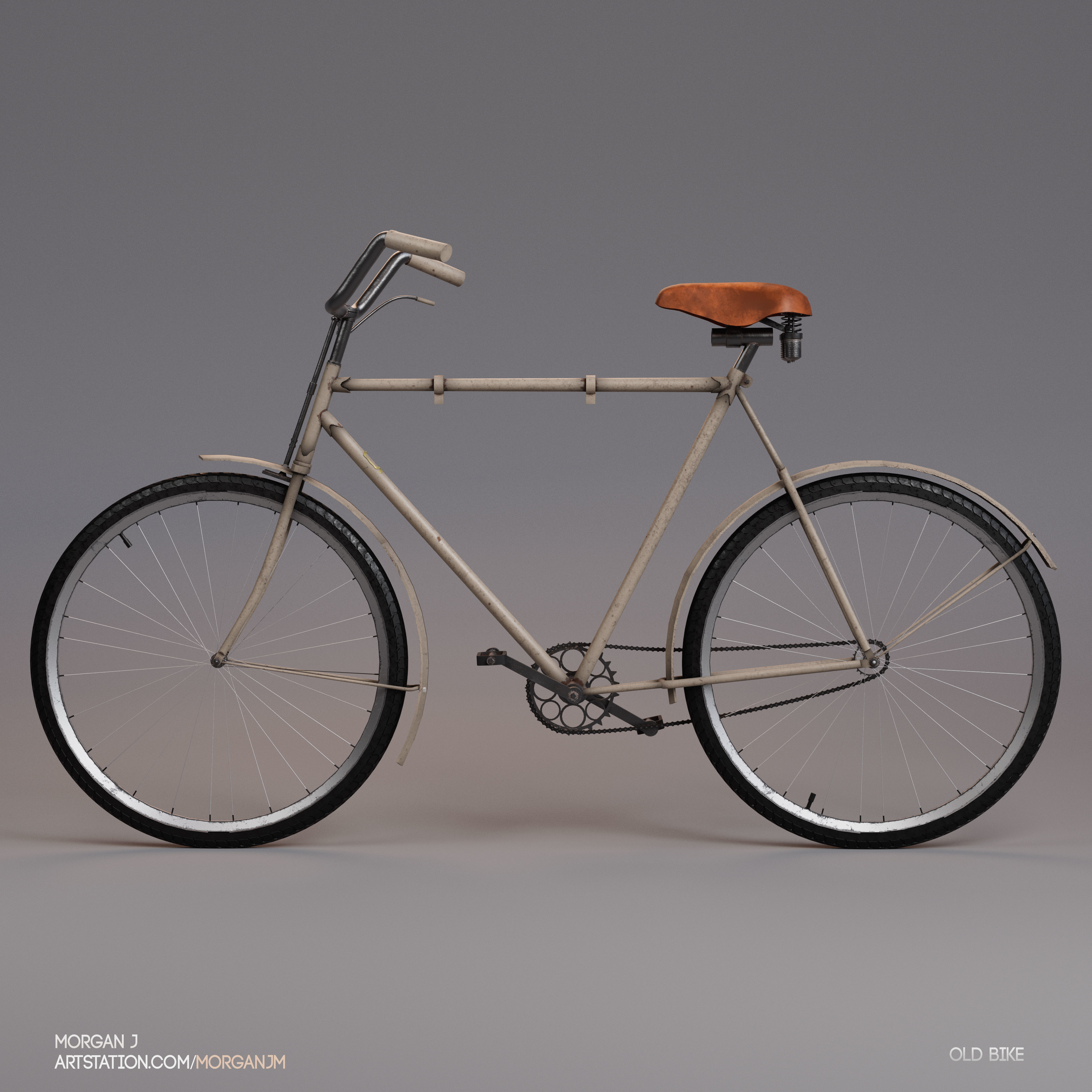 Old Bike 1960s 3D model | CGTrader