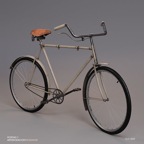 Old Bike 1960s 3D model | CGTrader