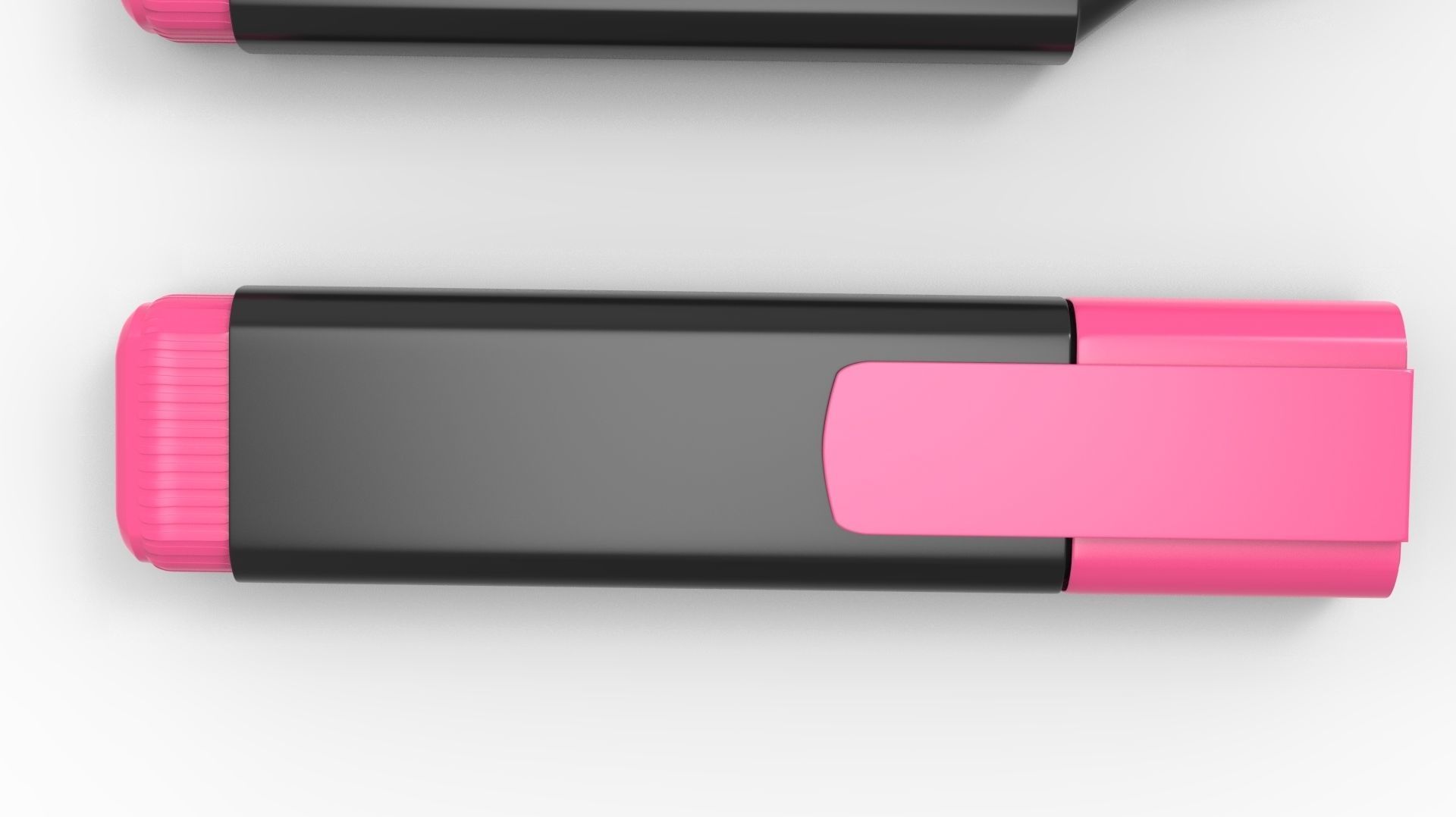 MARKER PINK 3D model | CGTrader