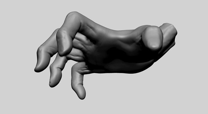 Hand Model B 3D model | CGTrader