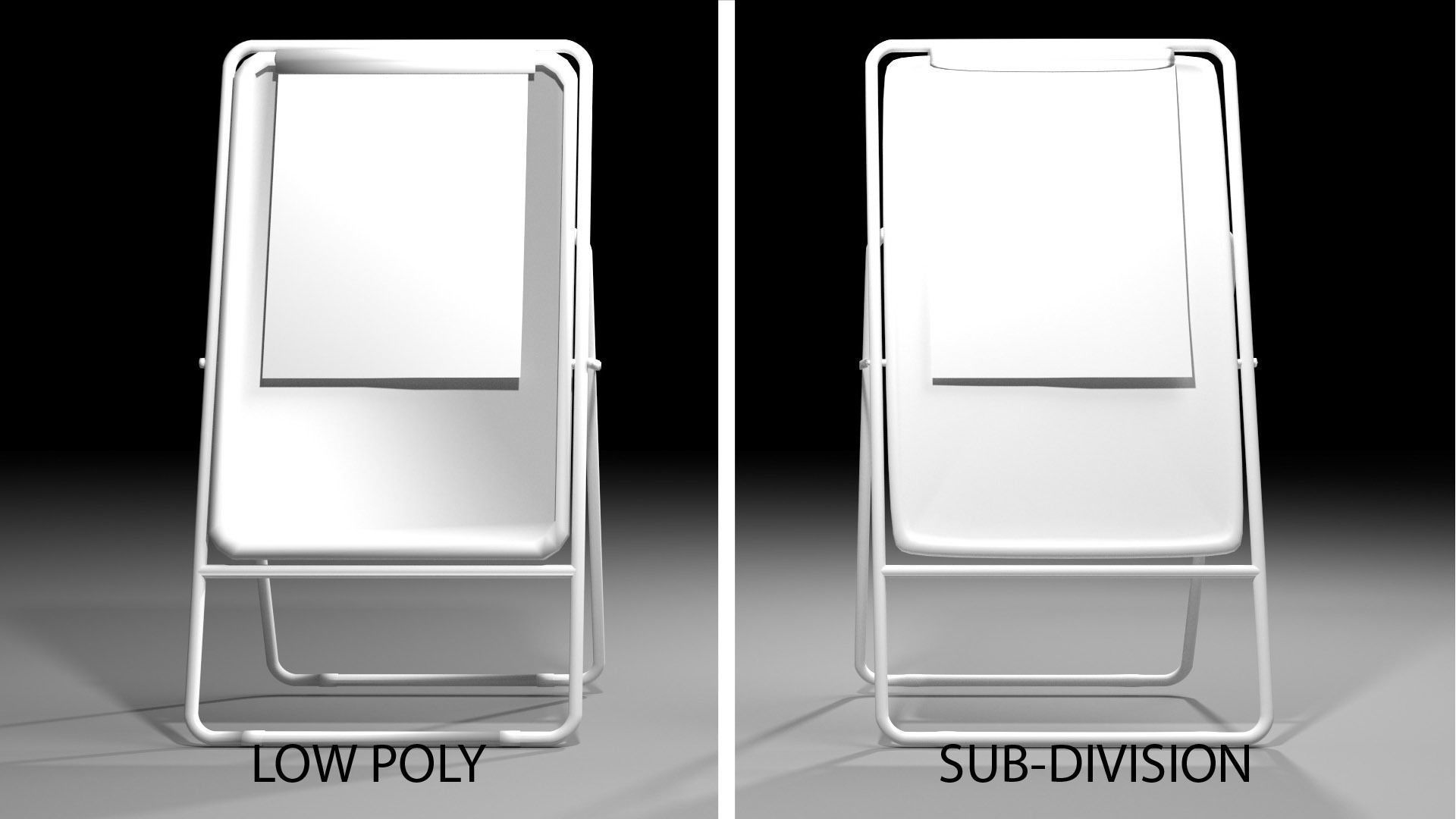 Notice Board 2 3D model | CGTrader