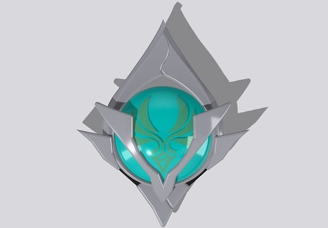 Snezhnaya Anemo Vision Genshin Impact 3D model 3D printable | CGTrader
