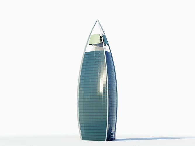 3D model Woqod tower - Qatar doha VR / AR / low-poly | CGTrader