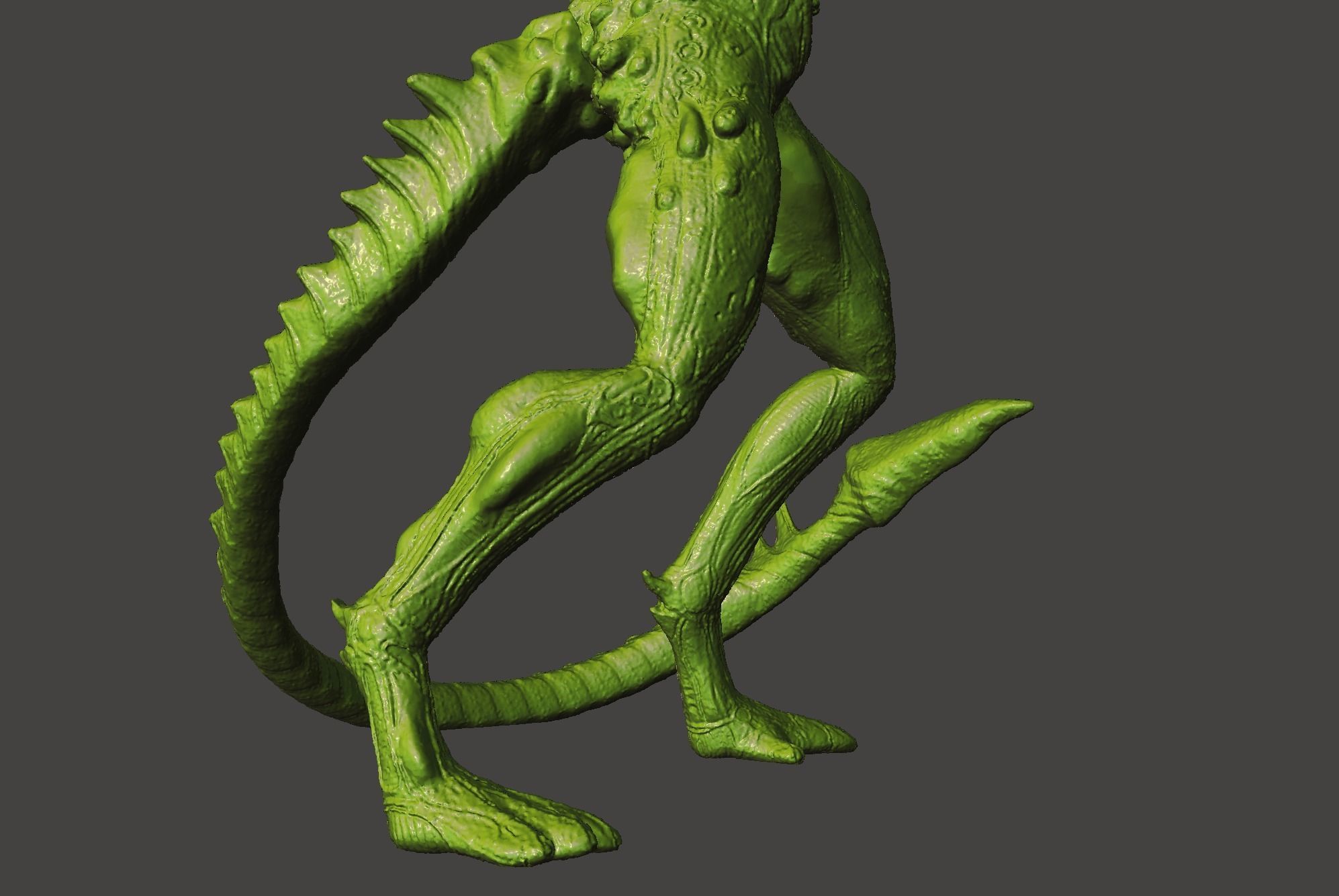 ALIEN BOILER XENOMORPH ALIENS COLONIAL MARINES hi-poly STL 3D model 3D ...