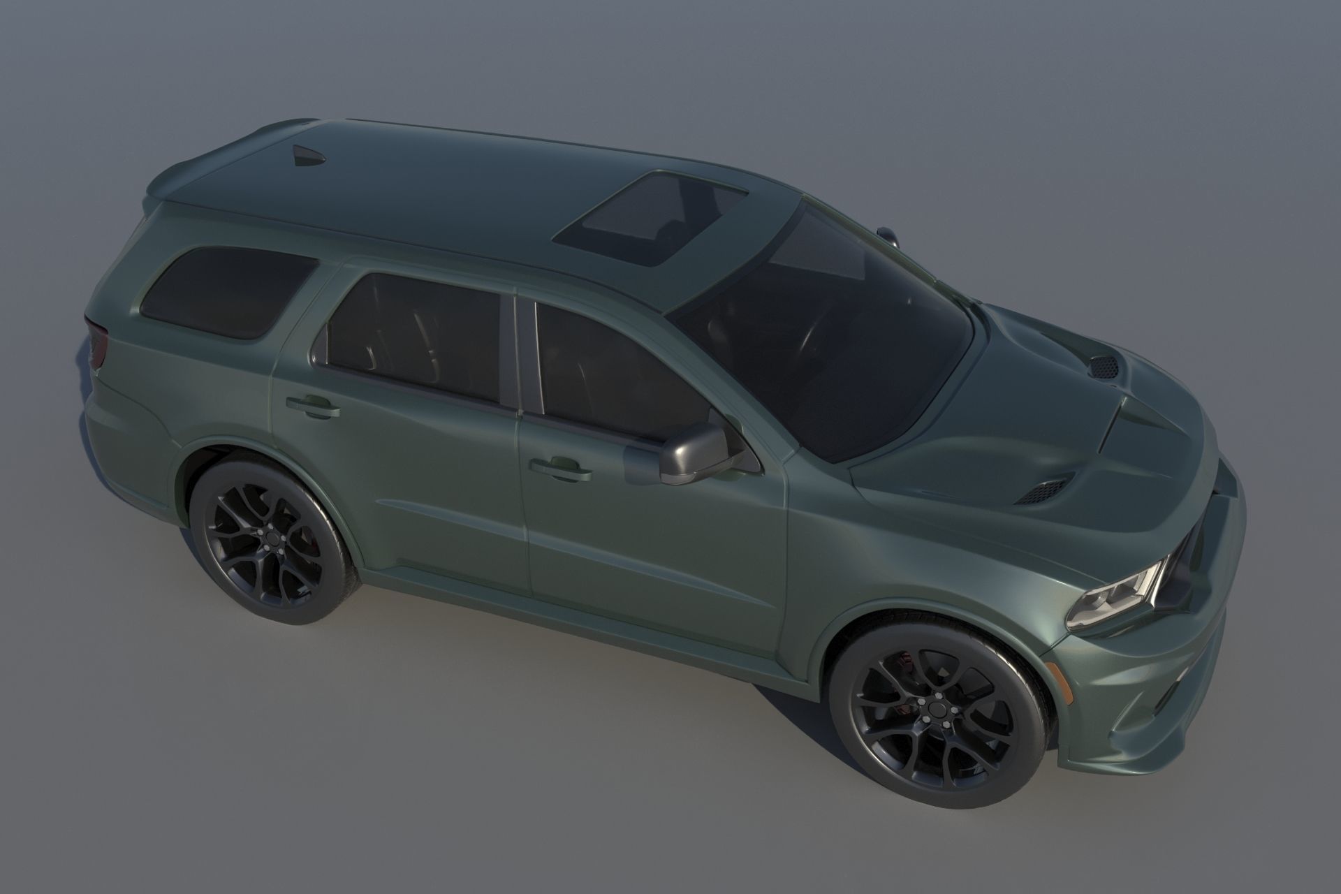 Dodge Durango SRT 3D model 3D printable | CGTrader