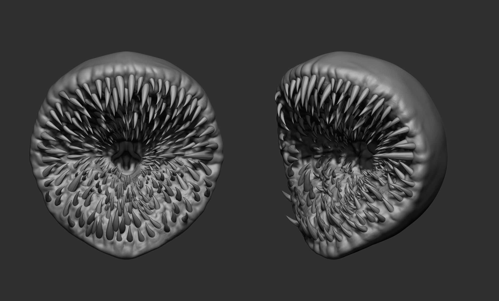 Creature Monster Teeth 3D model | CGTrader