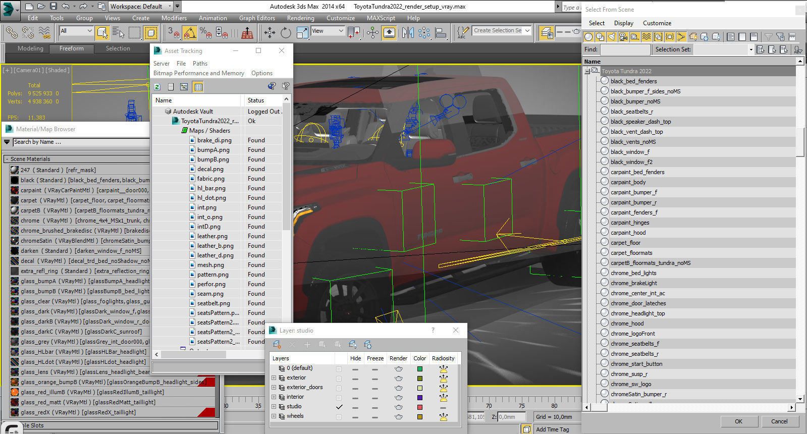 Toyota Tundra 2022 3D model | CGTrader