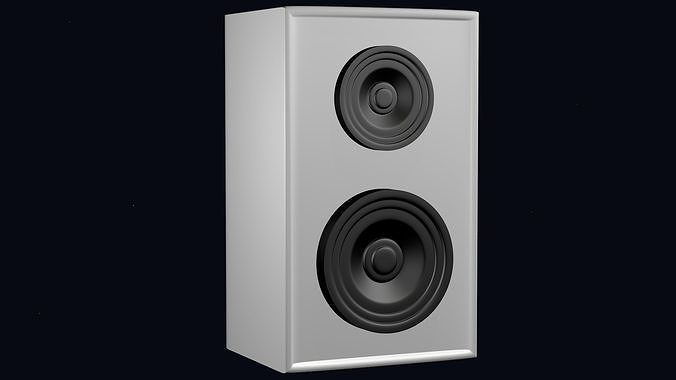 Speaker Basic free 3D model | CGTrader