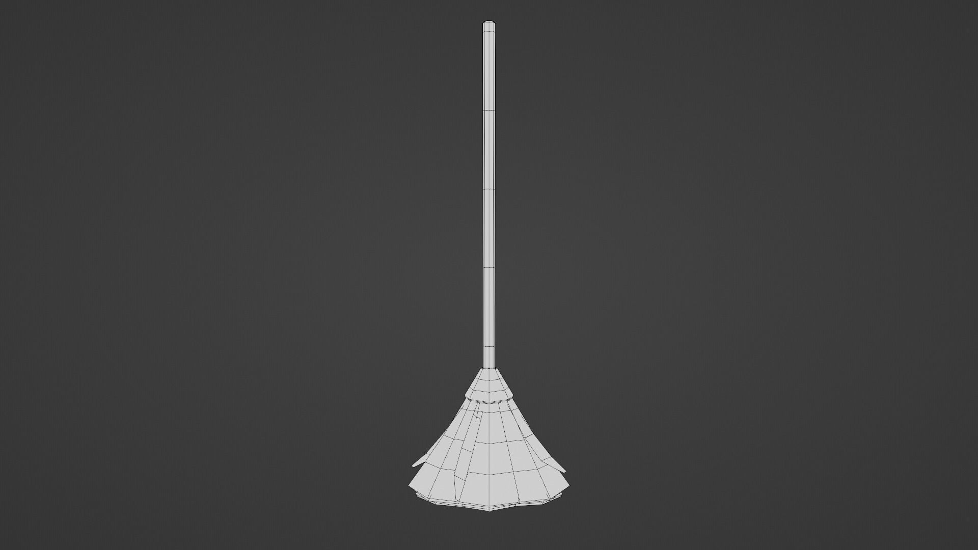 3D model Stylized broom VR / AR / low-poly | CGTrader