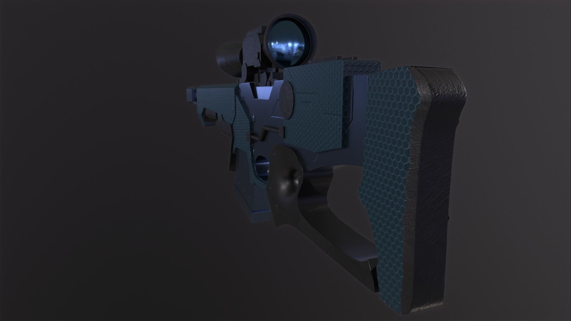 3D model Sniper Rifle VR / AR / low-poly | CGTrader