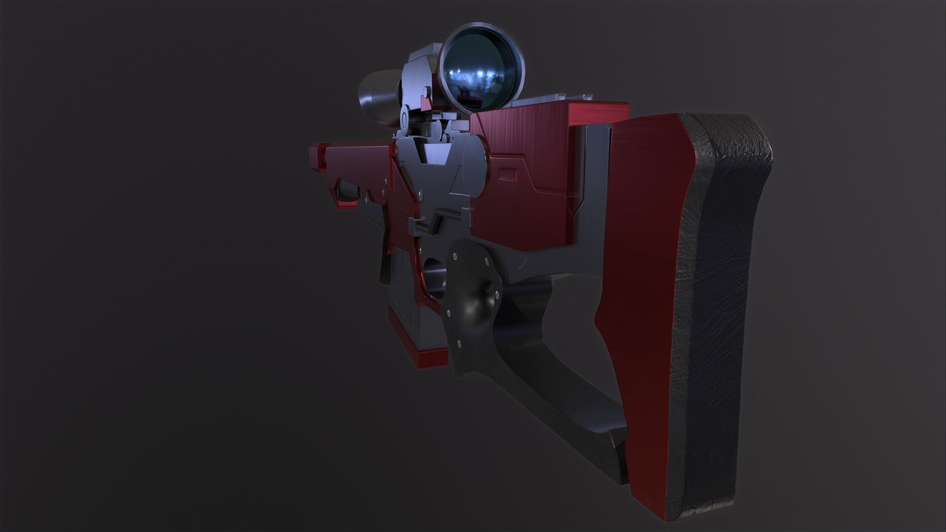 3D model Sniper Rifle VR / AR / low-poly | CGTrader