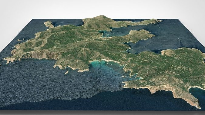 Cabrera Balearic Islands Spain 3D model | CGTrader