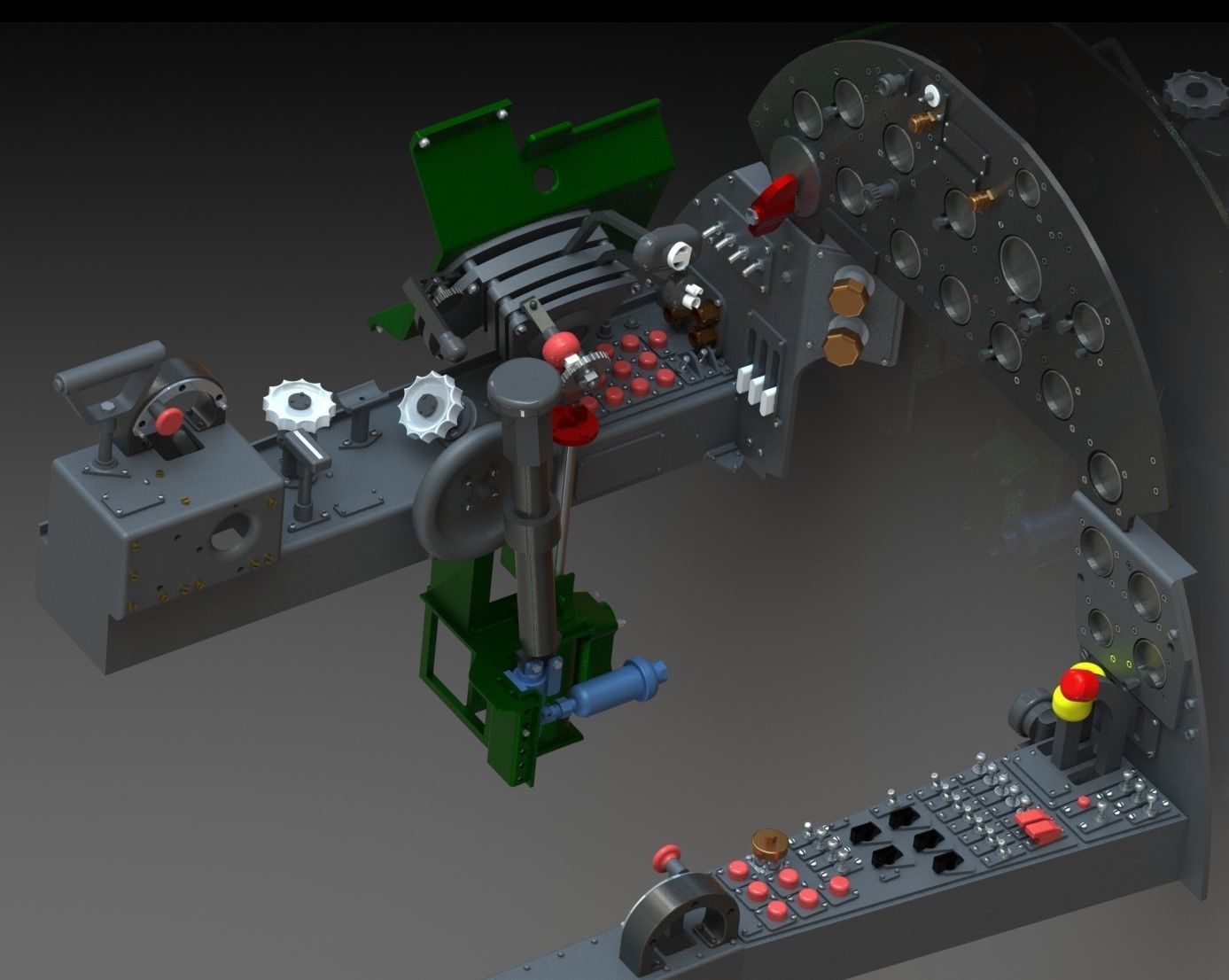 F4U Corsair Carf NEW Hight definition cockpit STL FILES ONLY 3D model ...