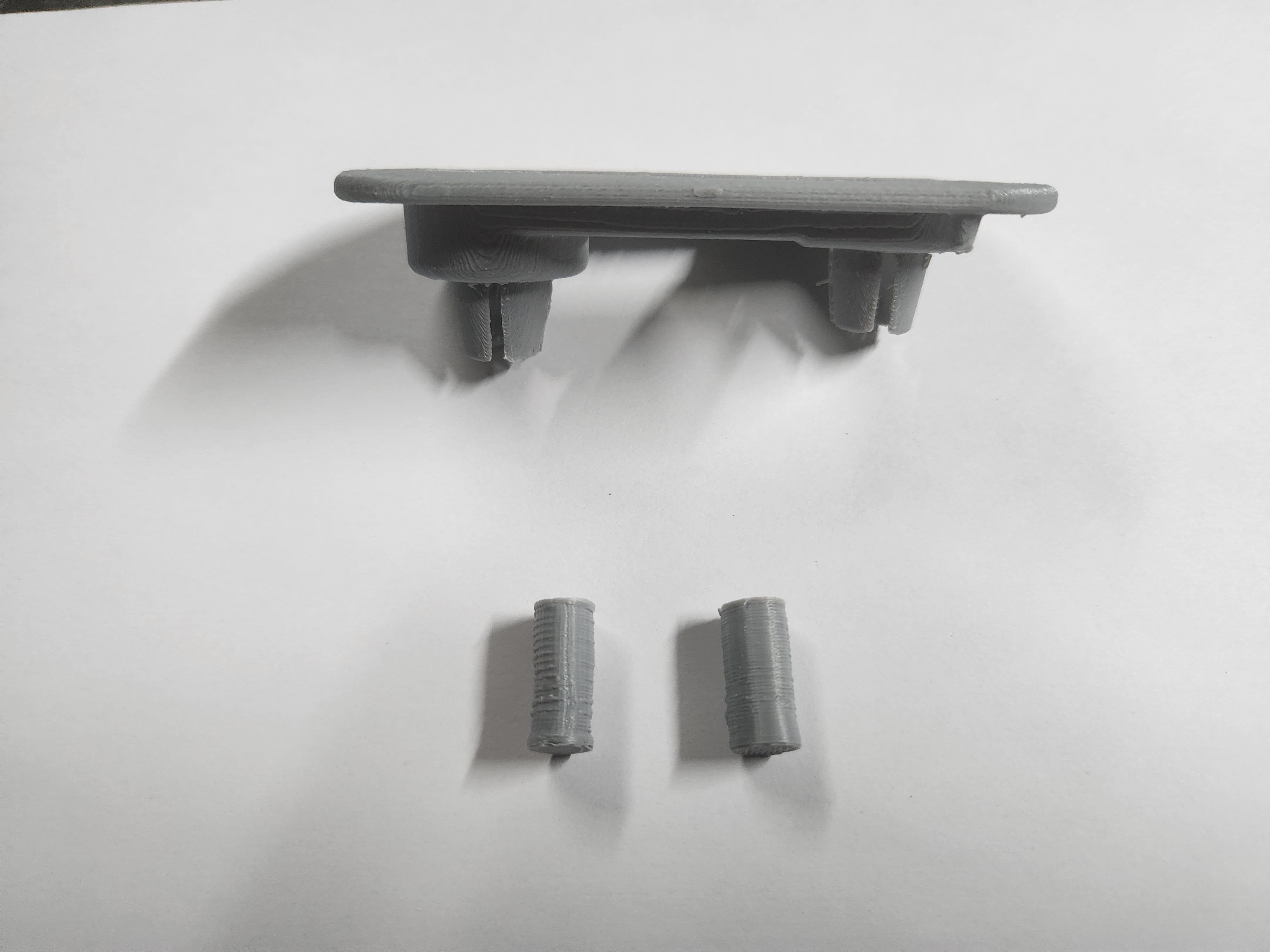 golf 1 front bumper slide braket 3D model 3D printable | CGTrader